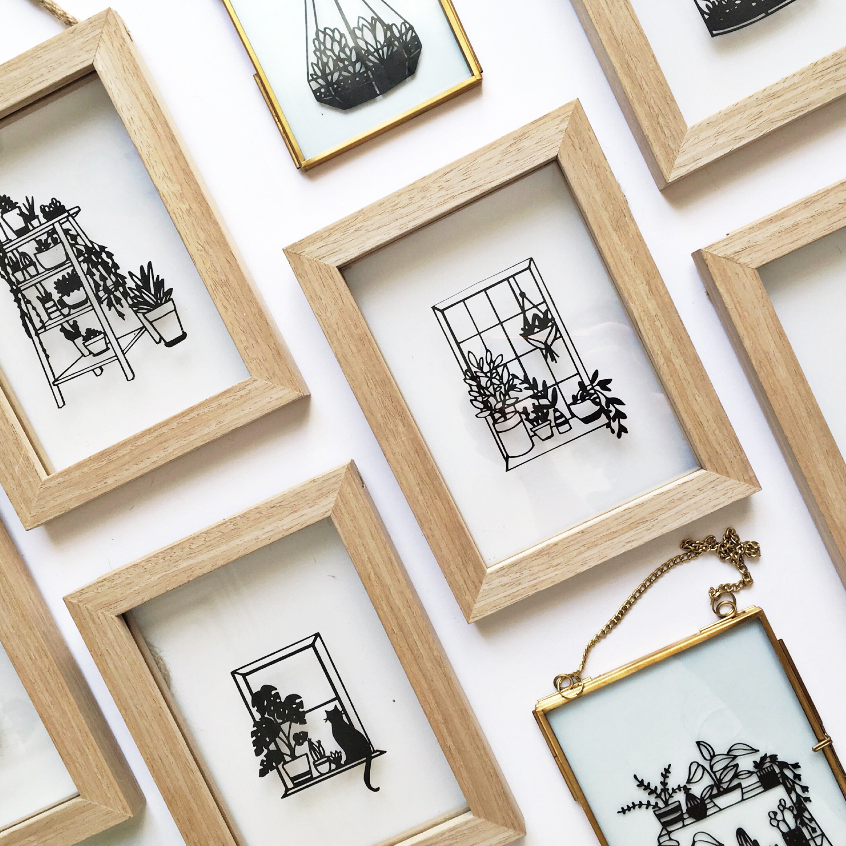 Handmade Papercut | House Plants | Papercut | Interiors | Home Decor ...