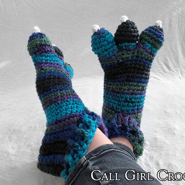 Crochet Slippers - Etsy