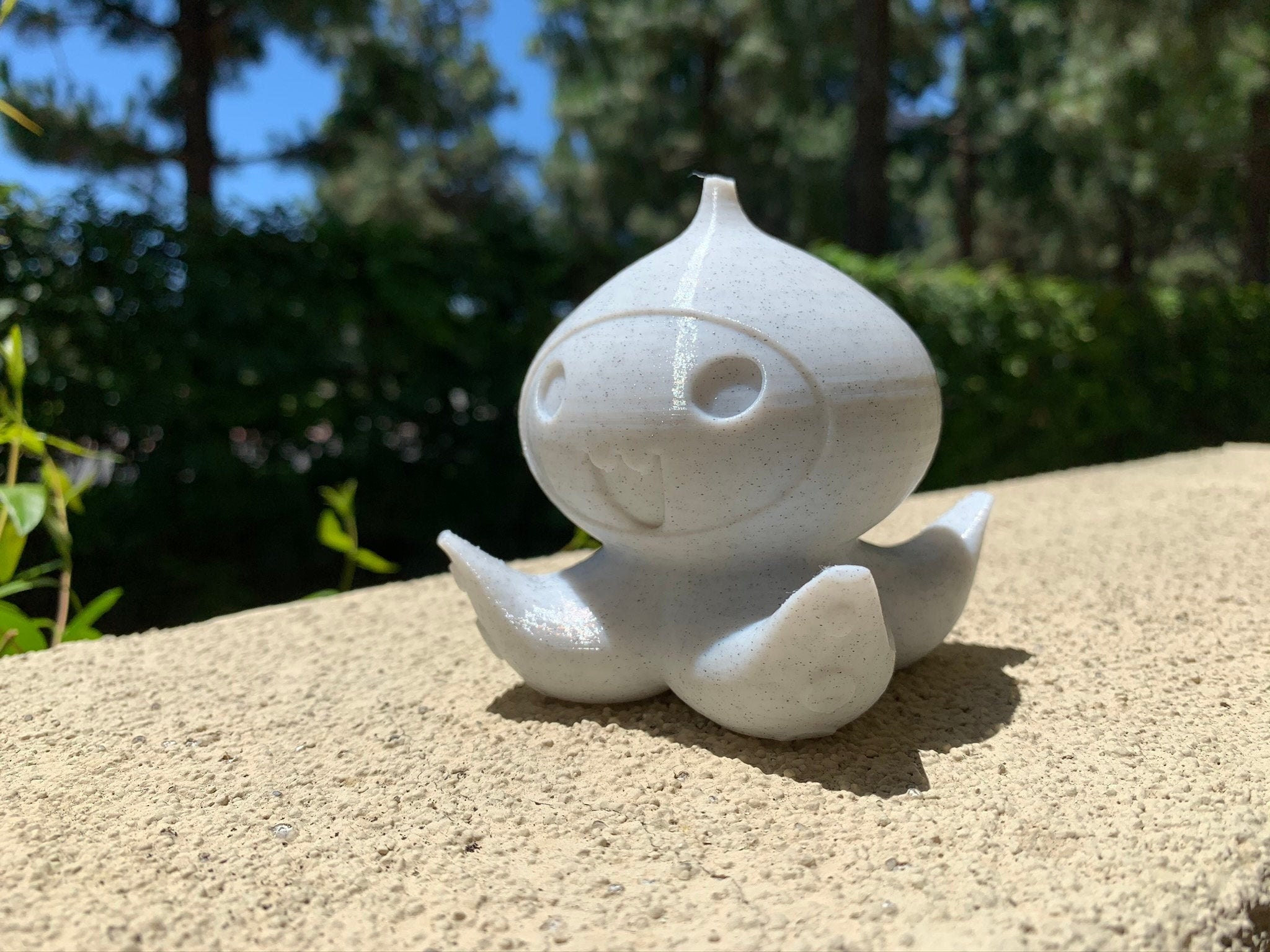 Marble Style Pachimari Overwatch Gaming Mascot Alien Gift Desk Figure ...