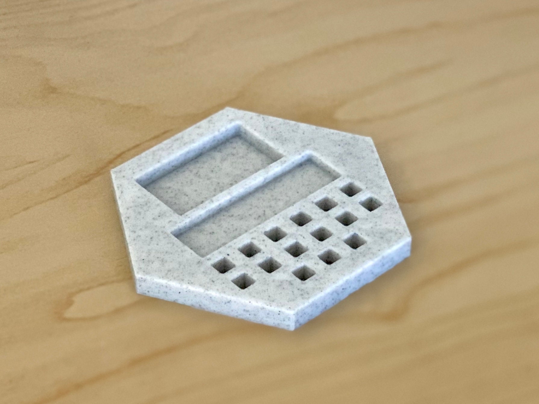 Set of 4 Settlers of Catan Board Marble Style Game Piece Holder ...