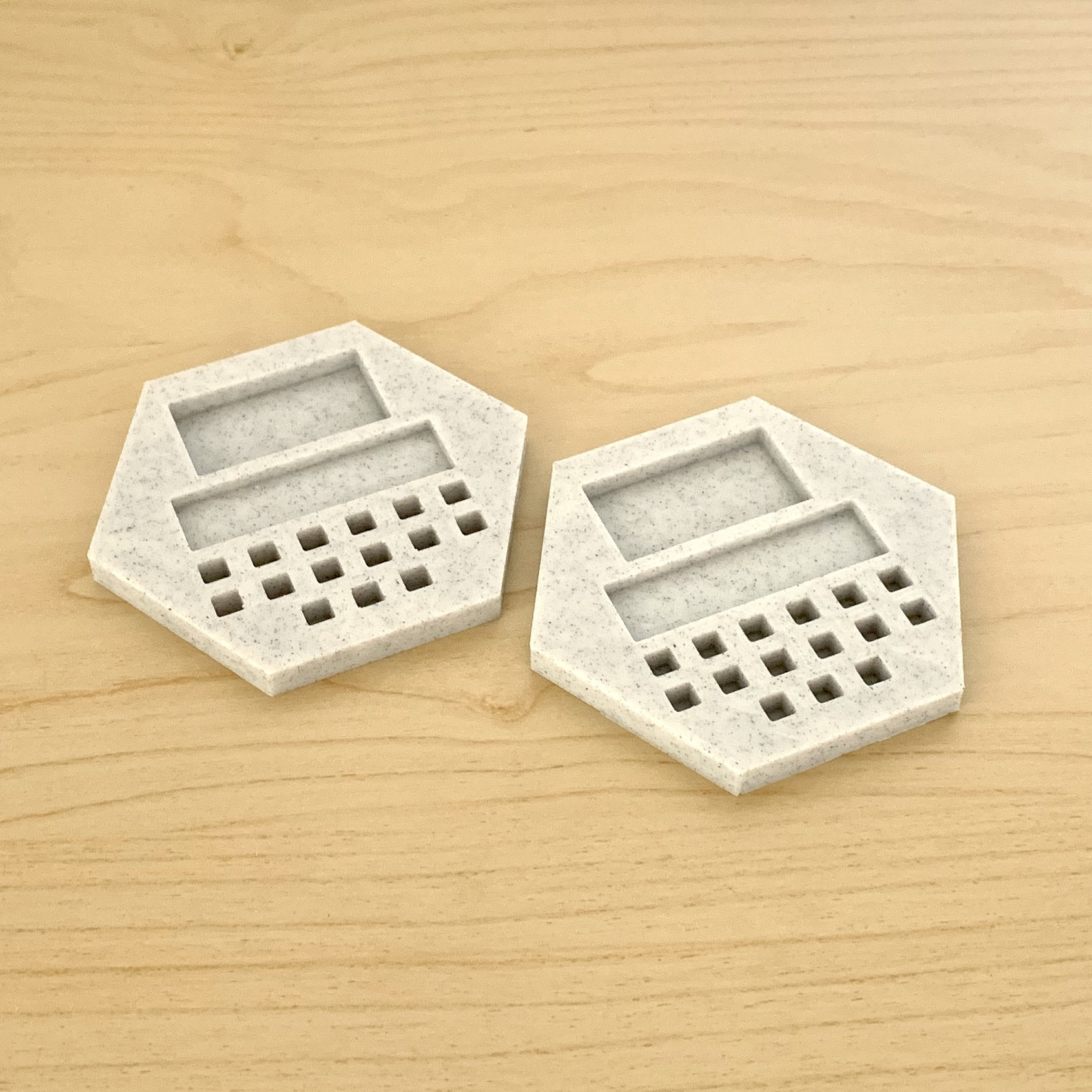 Set of 4 Settlers of Catan Board Marble Style Game Piece Holder ...