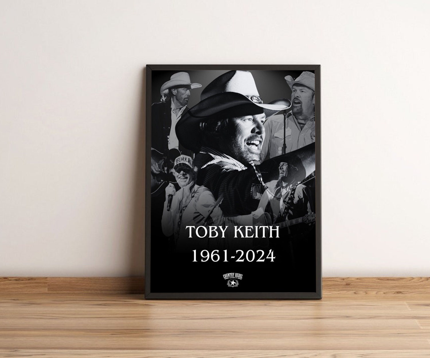 Rip Legend Toby Keith 1961 2024 Poster sold by Philip Ringstrom phd ...
