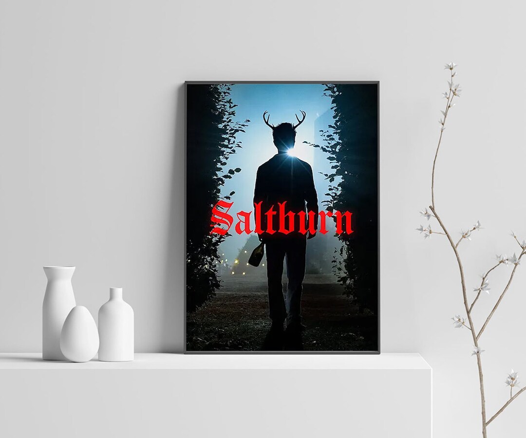 Saltburn 2024 Movie Poster, Wall Decor - Etsy