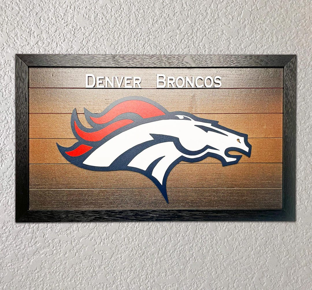 Artistic Style Denver Broncos Design - Colorado Gift - Colorado Wall ...