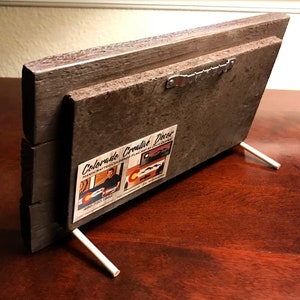 Colorado Wood Flag - Rustic Desk-top Version Ski Design - Colorado Gift ...