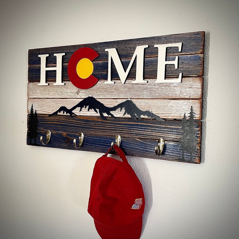 Colorado Wall Coat Rack - Etsy