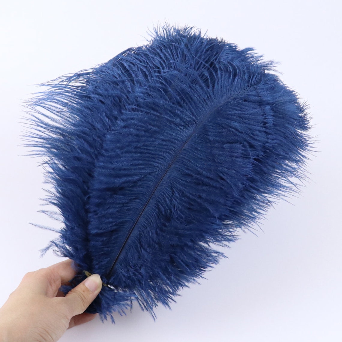 100 PCS Navy Ostrich Feather Wedding Party Prom Charity Party - Etsy