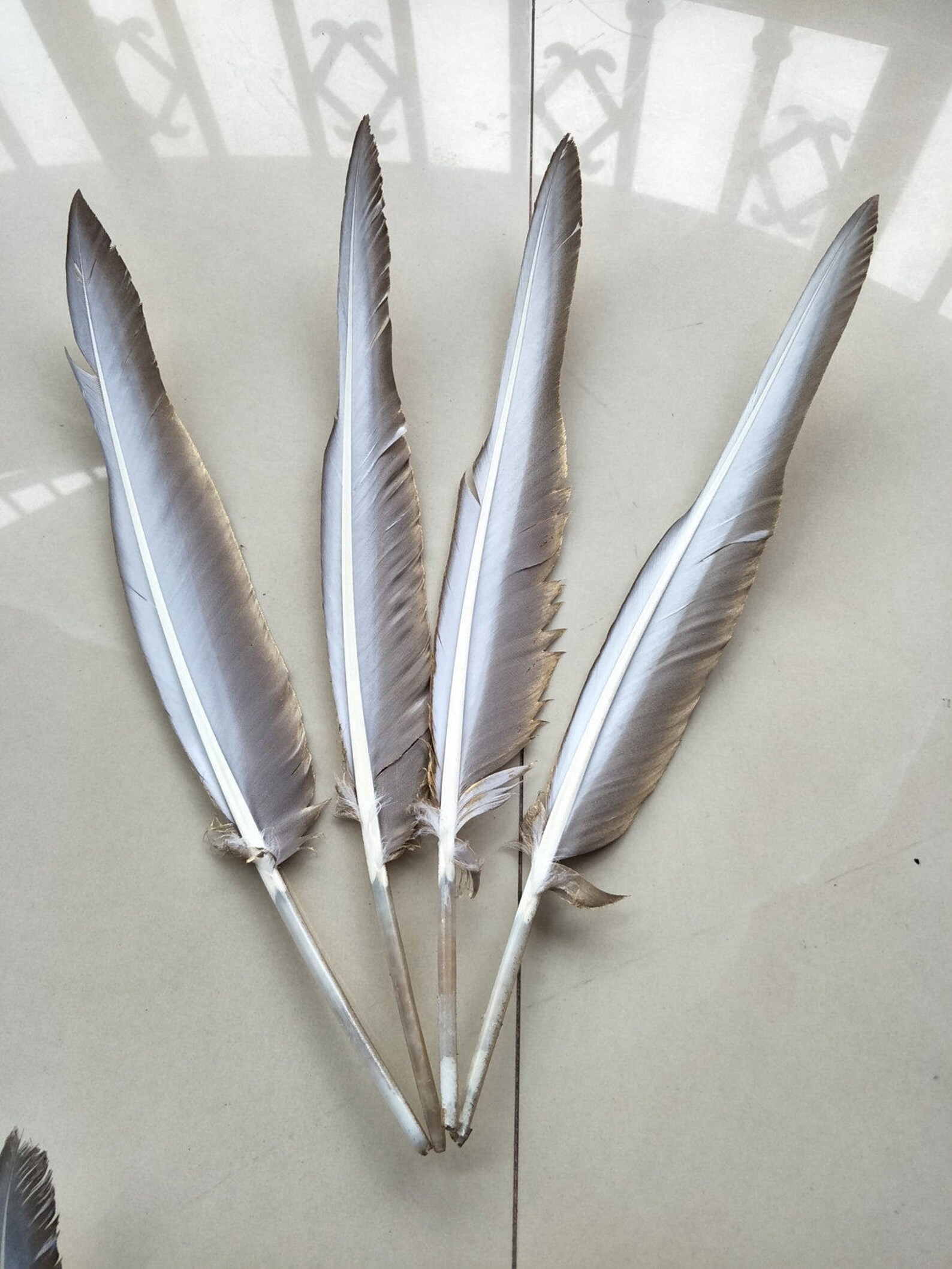 Beautiful Handmade Gold Feather Wholesale 10-100PCS 12-14 Inch | Etsy