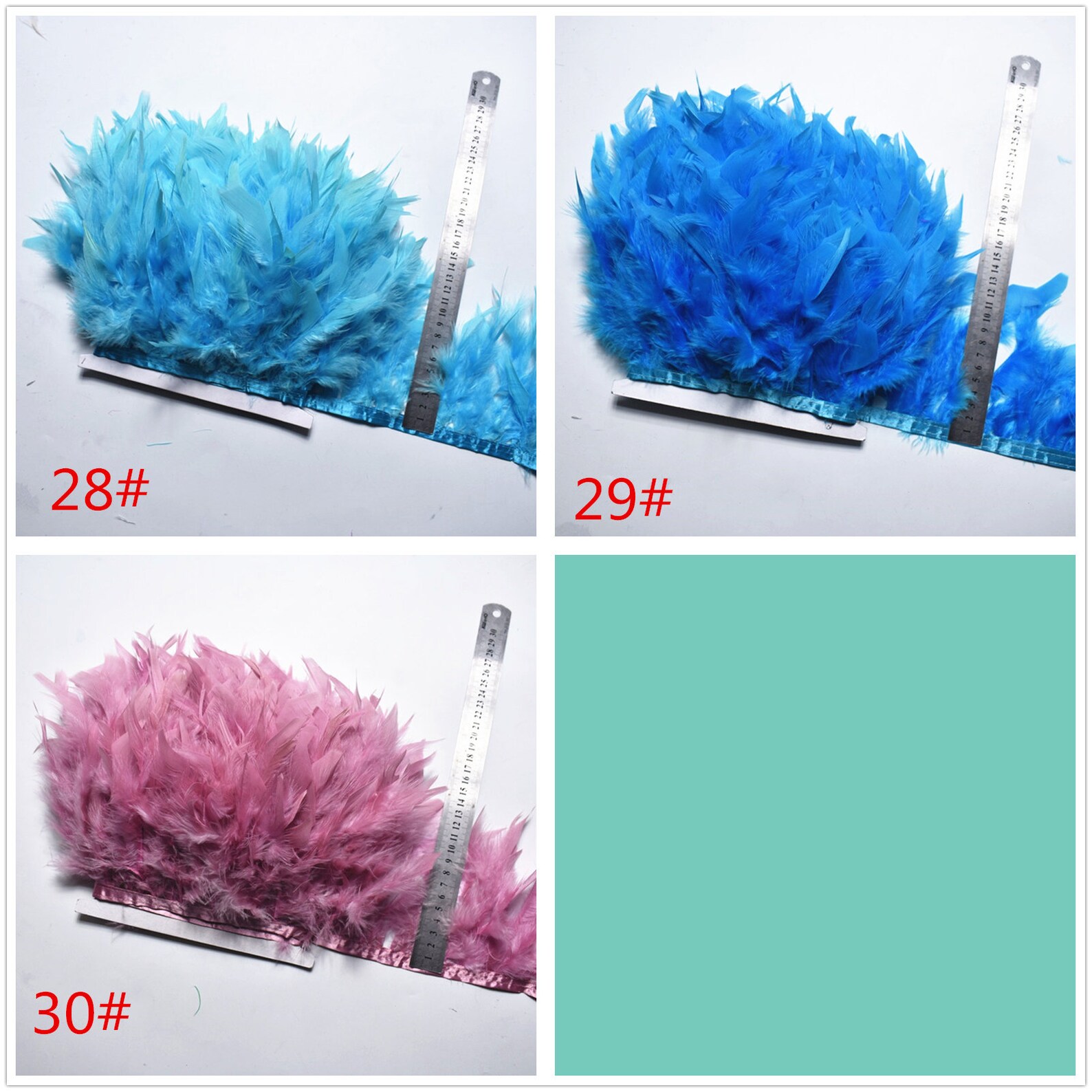 Wholesale 10meters/lot Turkey Feather Fringe Trim 4-6inch - Etsy