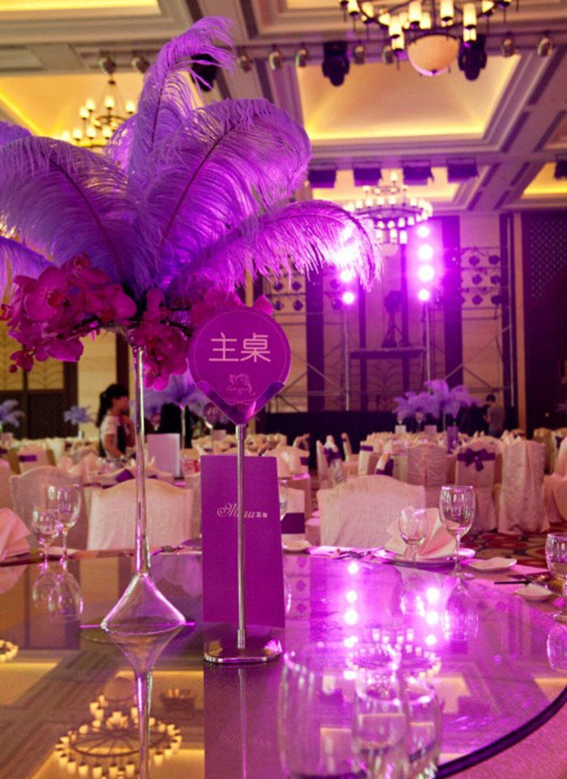 Discount Item 100pcs Ostrich Feather for Wedding Table - Etsy