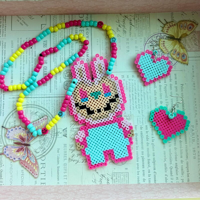 Neon Perler Beads - Etsy