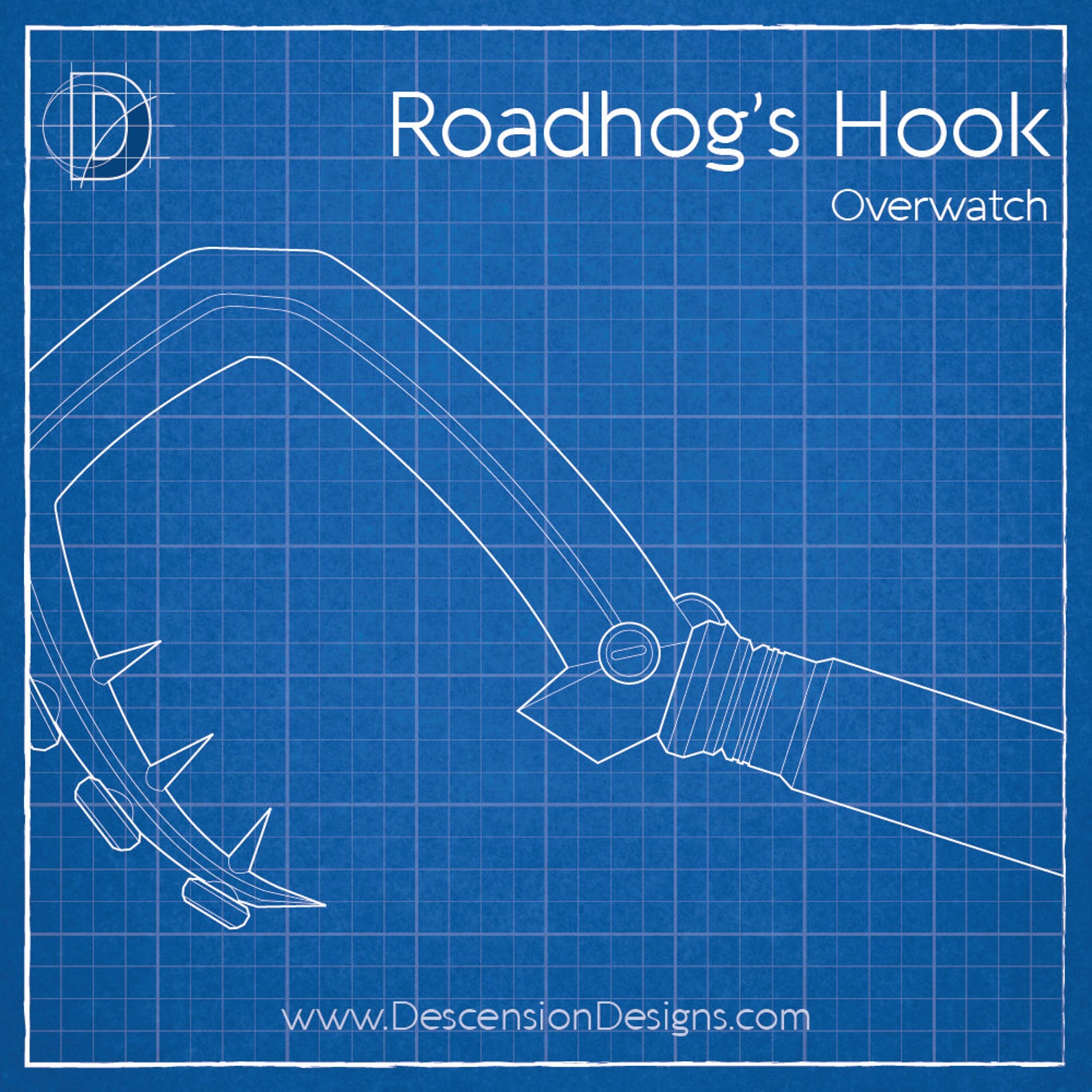 Overwatch Roadhog's Hook Pattern - Etsy