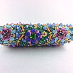 Handcrafted Beaded Clutch,multicolour Embroidery Bag,evening Bag,party ...