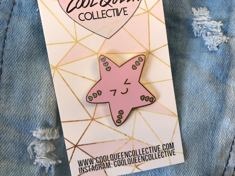 Starfish Enamel Pin - Etsy
