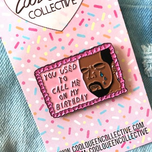 Drake on Cake Enamel Pin - Etsy