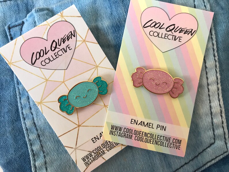 Candy Kawaii Enamel Pin - Etsy