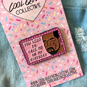 Drake on Cake Enamel Pin - Etsy