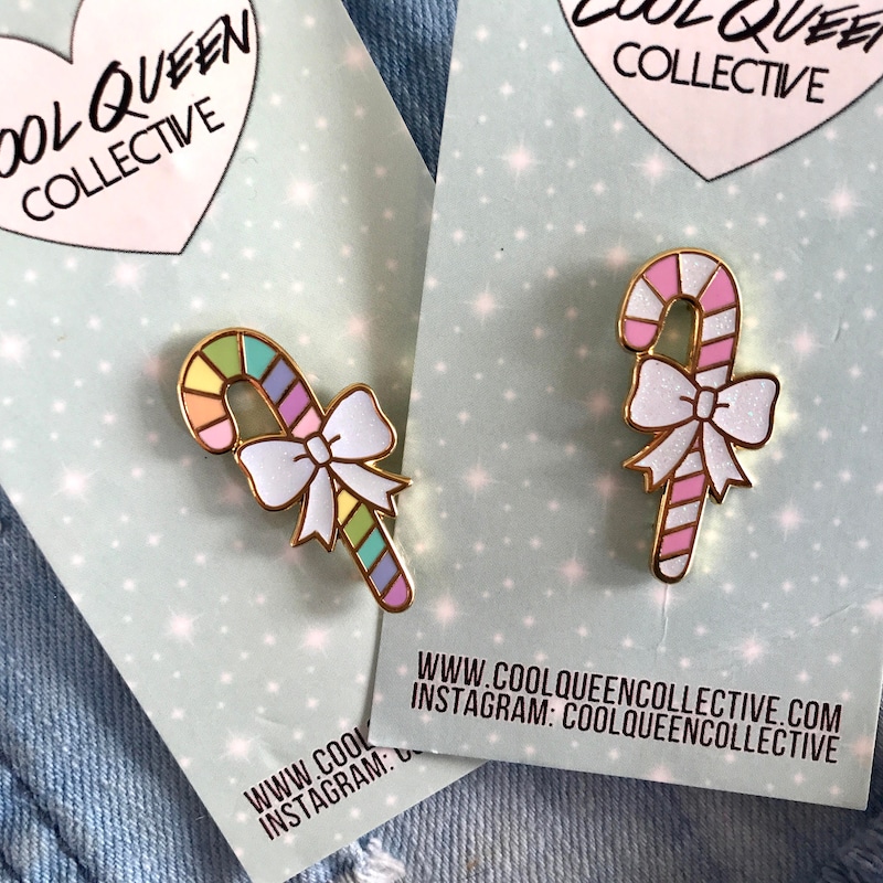 Candy Enamel Pin - Etsy