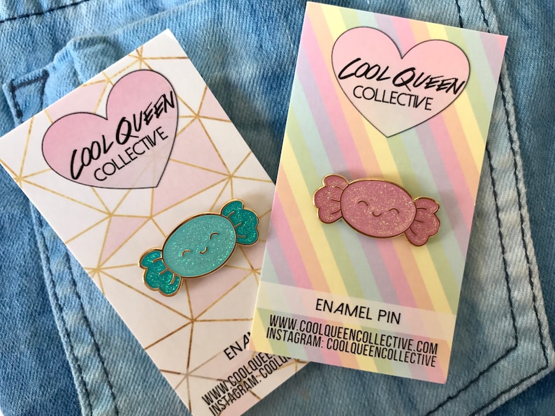 Candy Kawaii Enamel Pin - Etsy