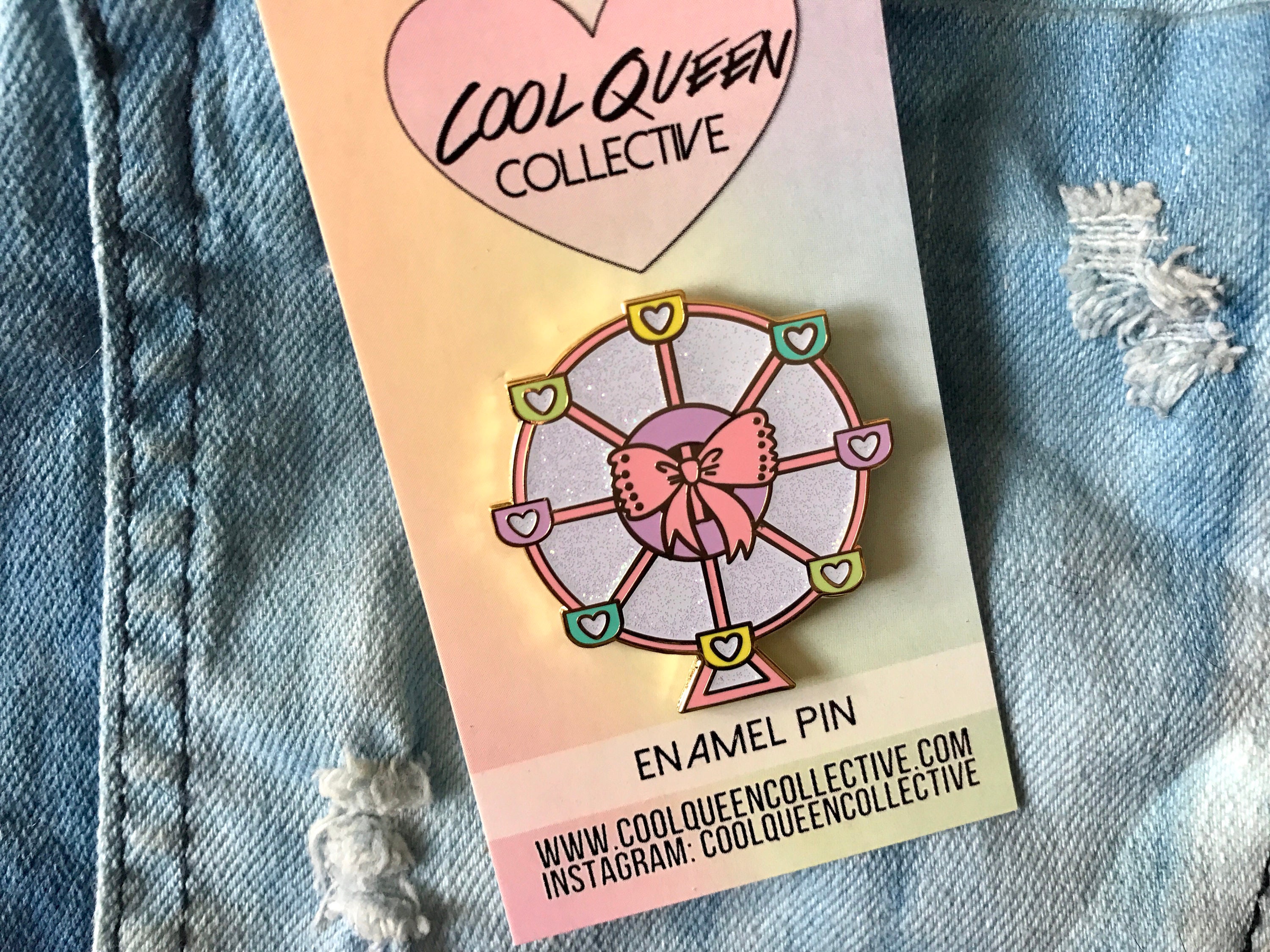 Ferris Wheel V. 2 Enamel Pin - Etsy