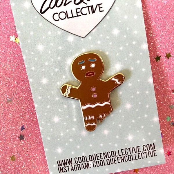 Gingerbread Pin - Etsy