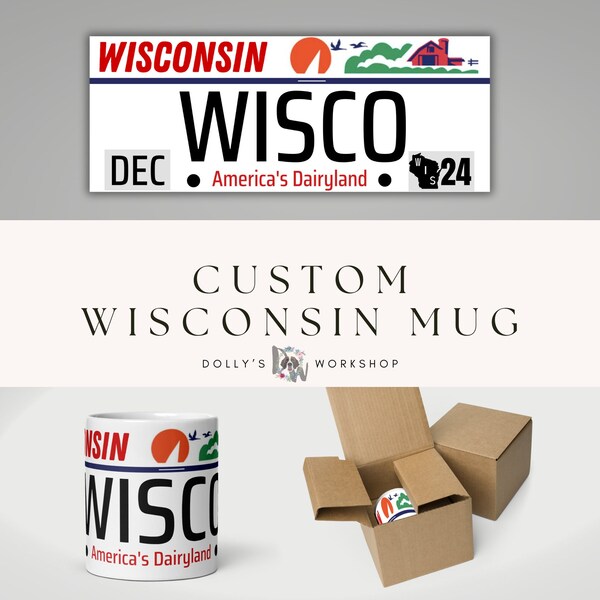 Wisconsin Coffee Mug - Etsy