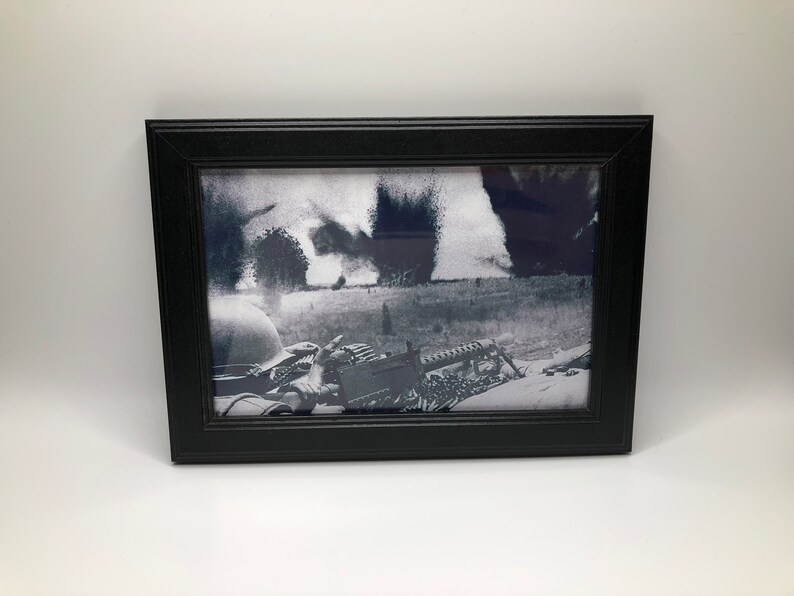 Framed Vietnam War Battle Scene Photo - Etsy