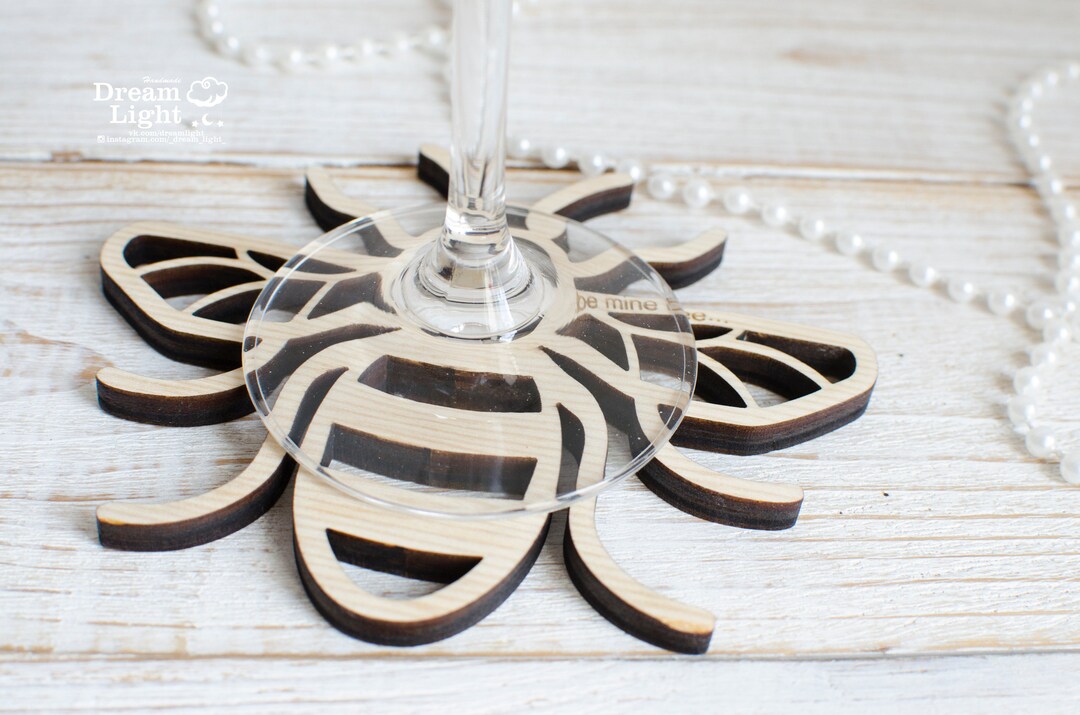 Manchester Bee, Save the Bees, Coasters, Coaster Set, Personalized ...