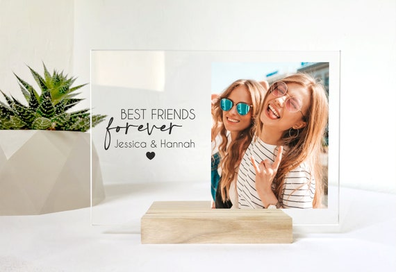 Personalized Friends Photo Plaque Best Friends Gift - Etsy