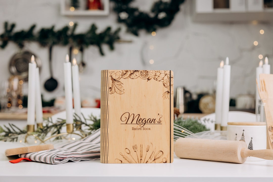 Personalized Recipes Book A5/A4 Mothers Day Gift for Her Family Recipes ...