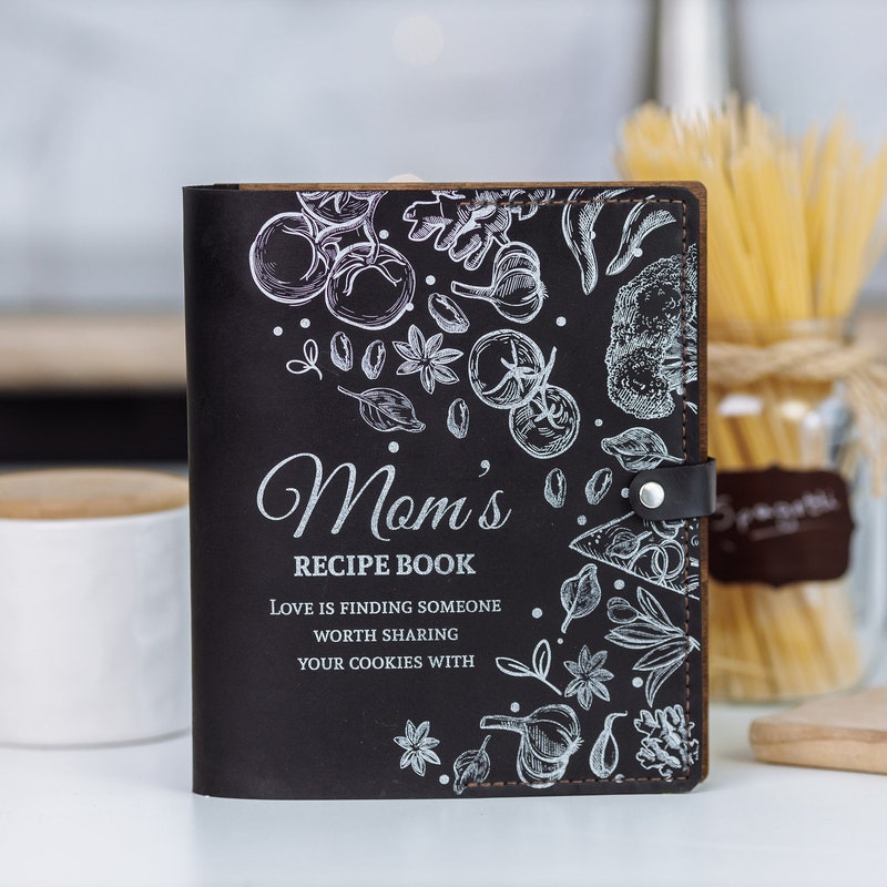 Leather Recipe Book - Etsy