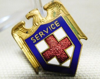 Ww2 Red Cross Pin - Etsy