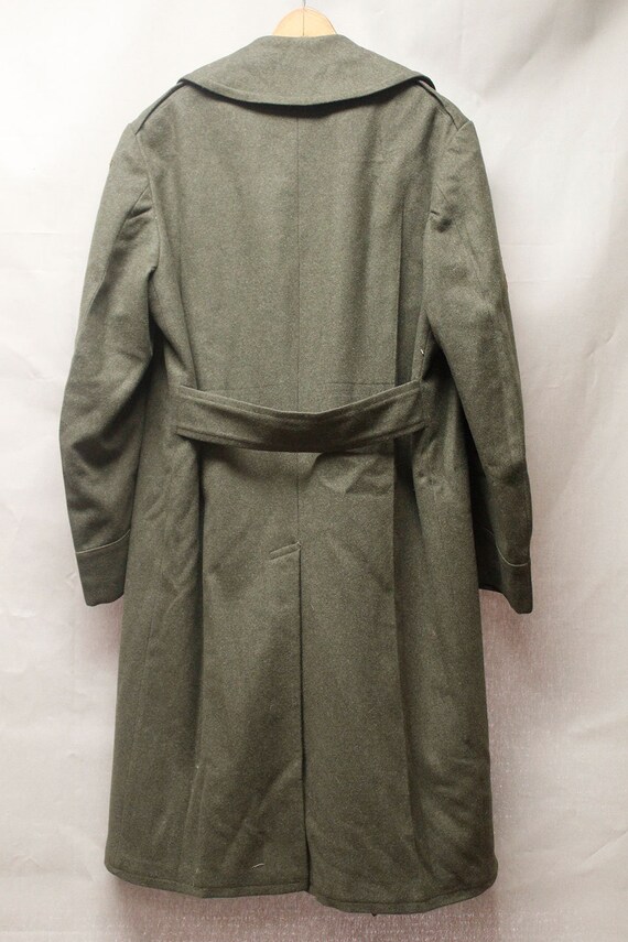 WW2 USMC Winter Wool Overcoat 4th Div 2-S . UA953 - Gem
