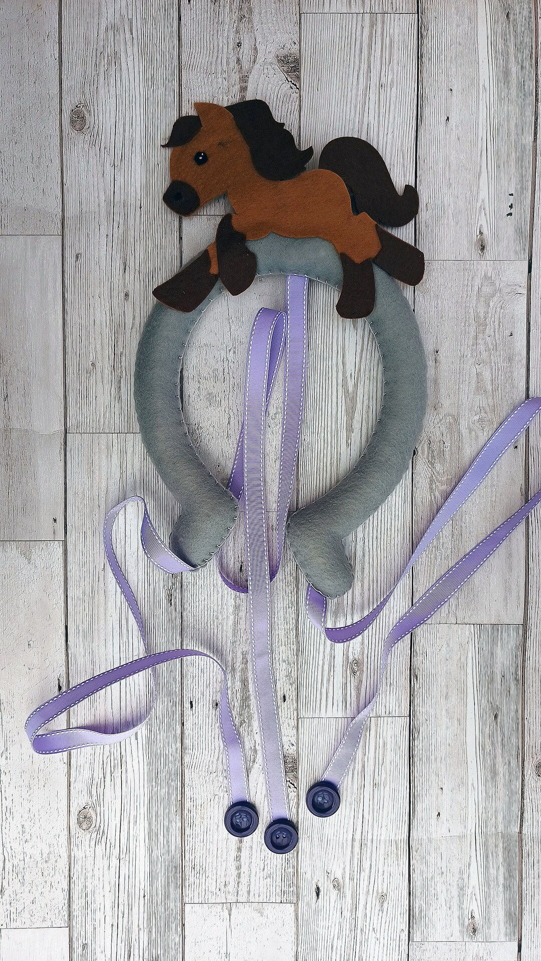 Horse Rosette Holder, Personalised Awards Hanging Display, Rosette ...