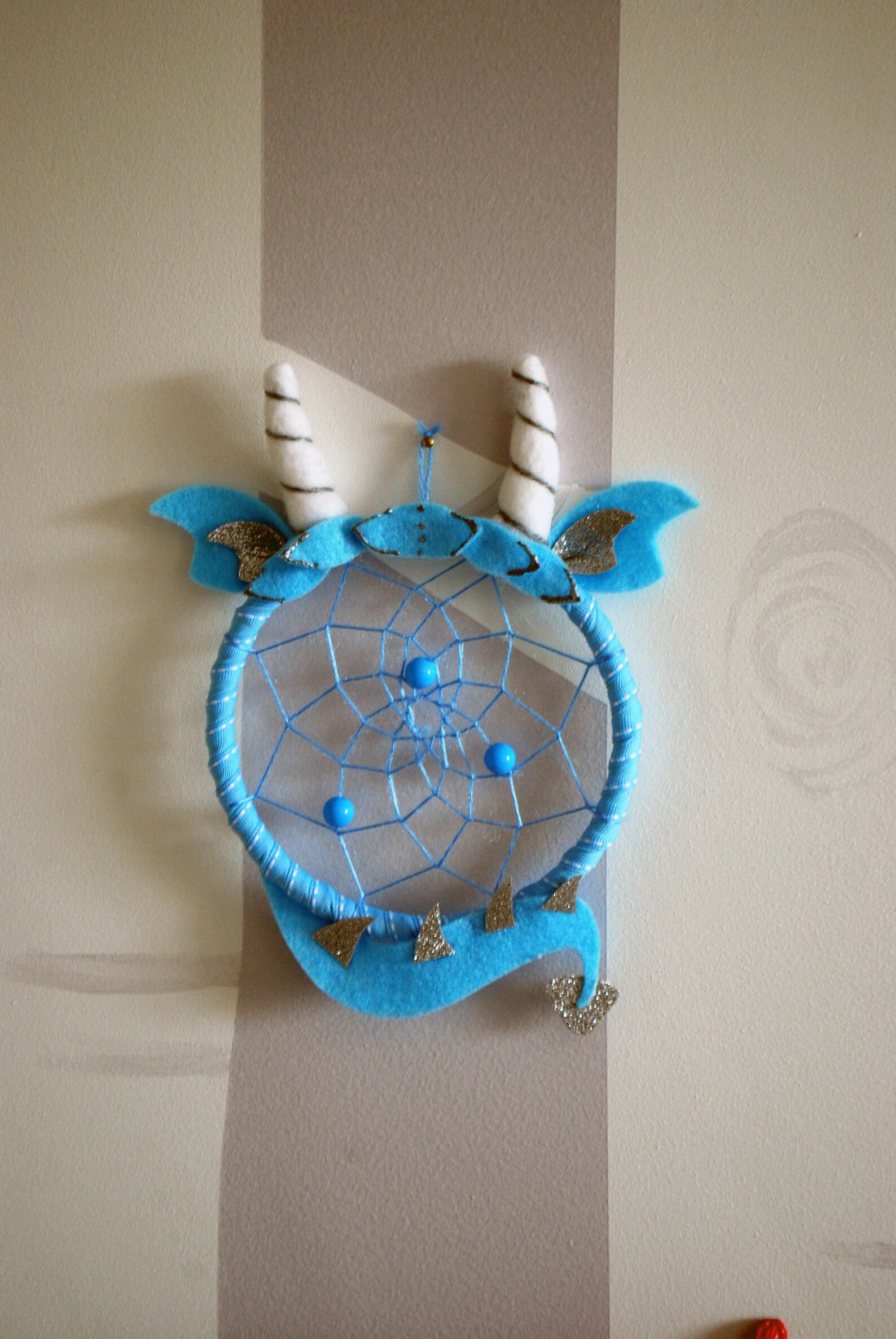 Dragon Dream Catcher Dinosaur Dream Catcher Nursery/bedroom - Etsy