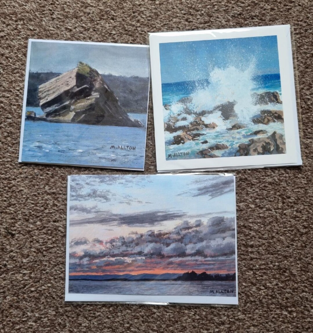 Coastal Landscape Greetings Cards: Prints From Original UK Artist ...