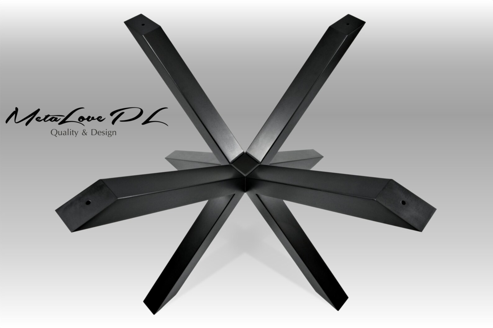 SPIDER Table Base Black Table Base Round Table Legs Round | Etsy UK