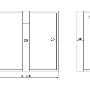 Desk Legs, T Shape Table Legs, Desk Legs, Steel Table Legs, Set of 2 ...
