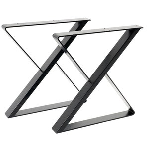 Modern Desk Legs Home Office Desk With Metal Legs. Dining Steel Legs X ...