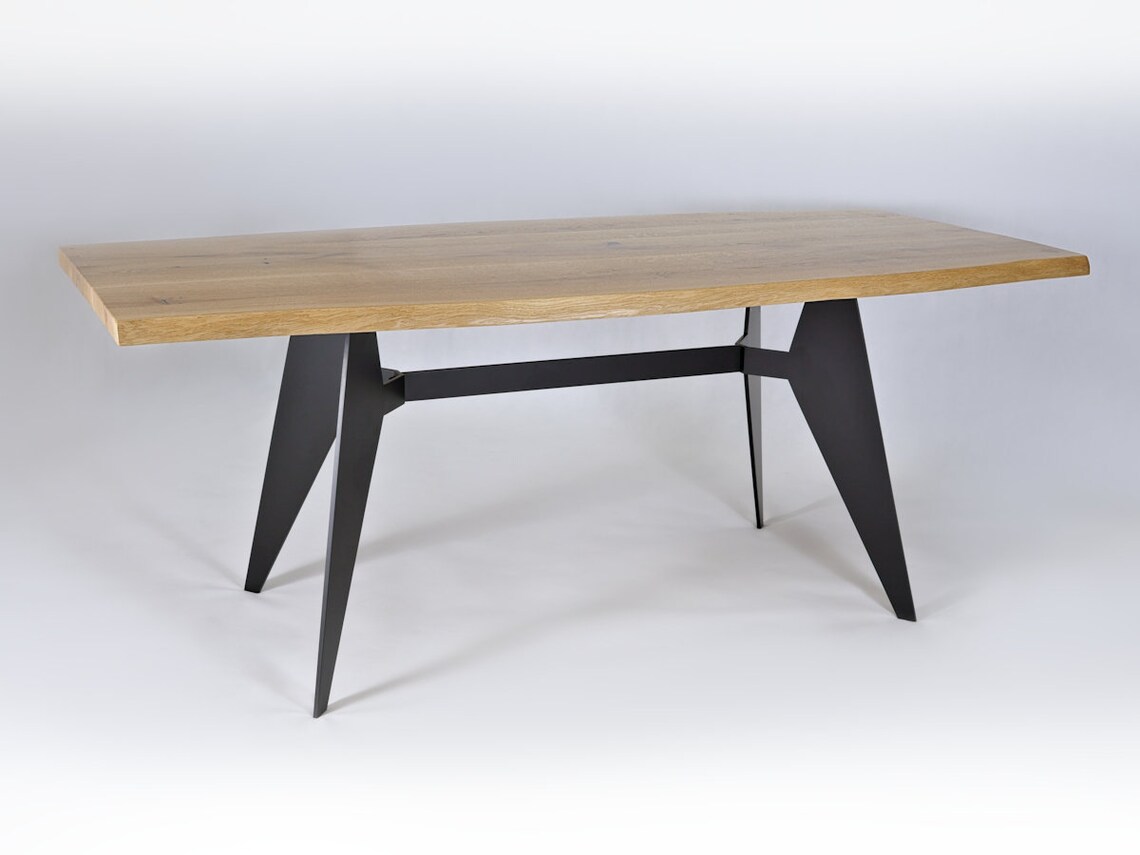 Table Table Base Modern Design Metal Base Handmade - Etsy