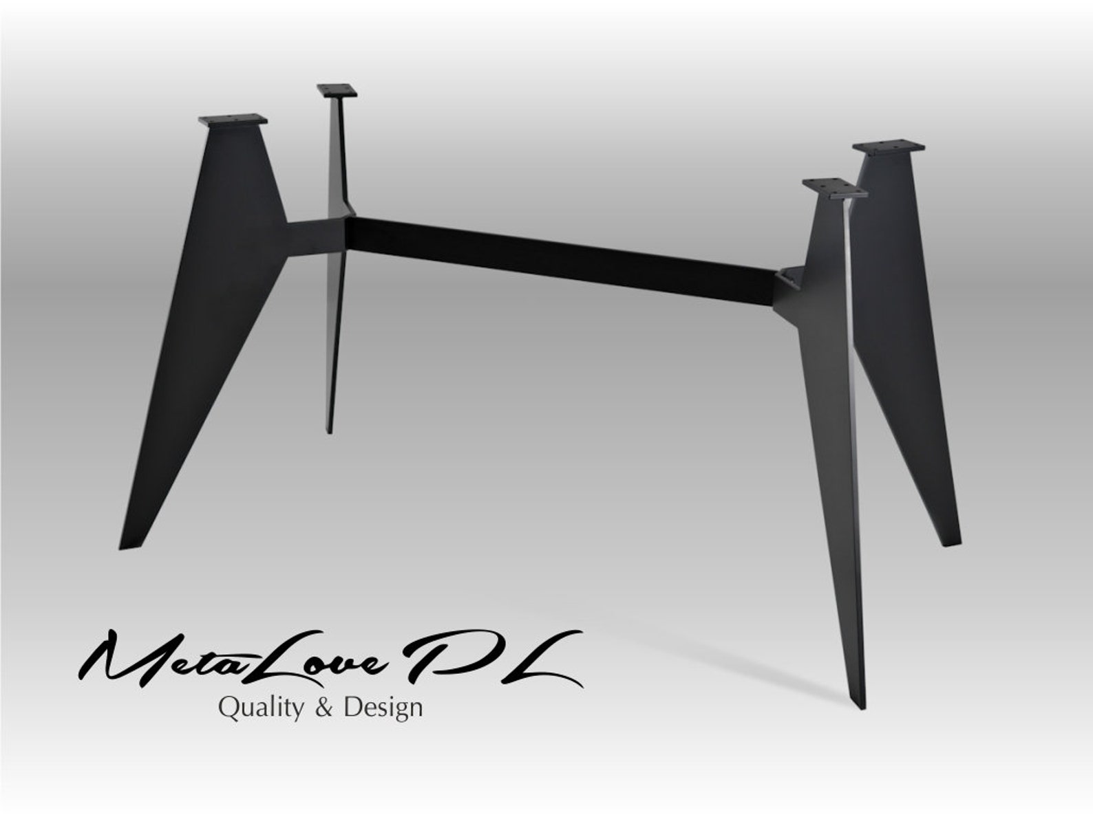 Industrial Table Base Modern Design Metal Base Handmade - Etsy