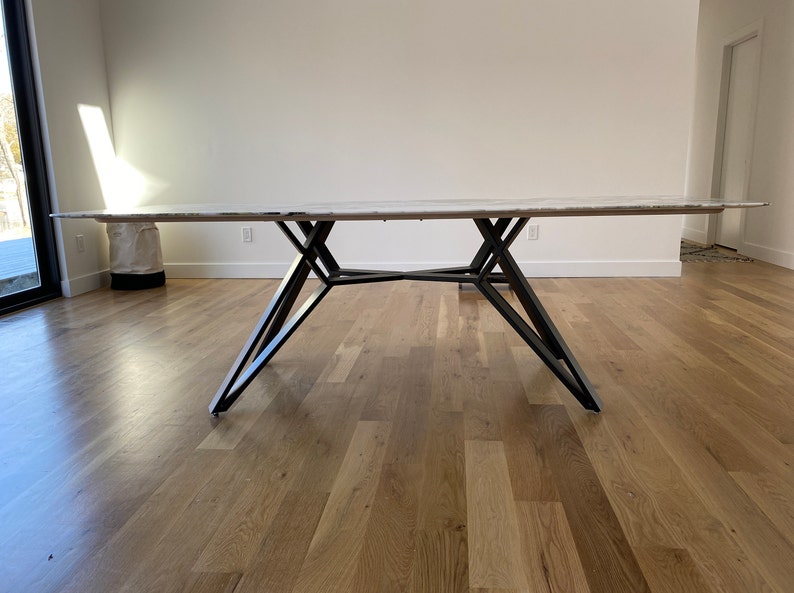 Dining table legs Table Base Modern Table Legs Table Base | Etsy