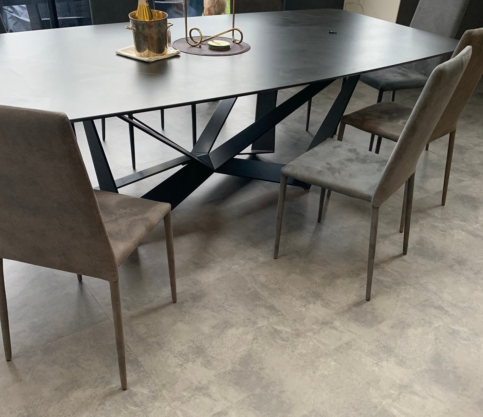 Table Table Base Metal Base.Handmade Furniture Dining | Etsy