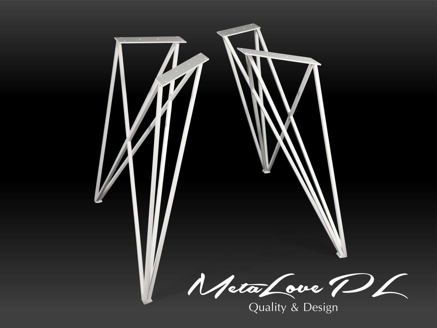 Steel Table Legs Metal Table Legs Dining Table Legs Desk | Etsy