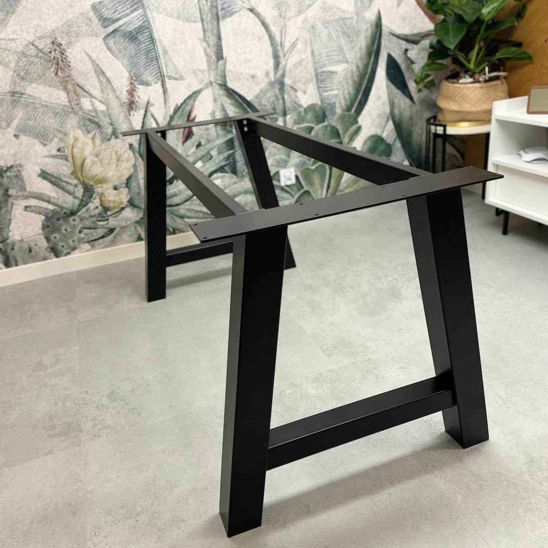 Durable Table Legs With Crossbars, Metal Furniture Legs, Contemporary ...