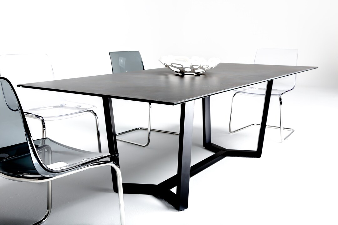 Dining Table Metal Base Table Table Base Handmade - Etsy