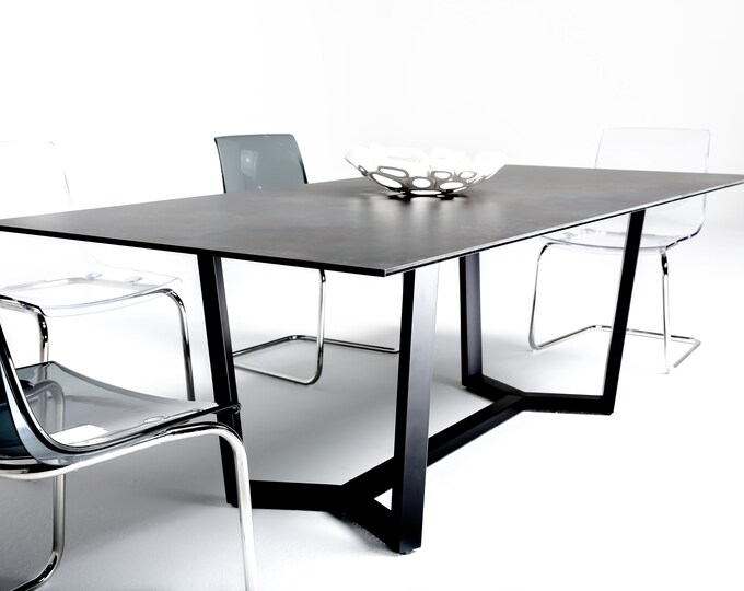 Dining Table Metal Base Table Table Base Handmade | Etsy