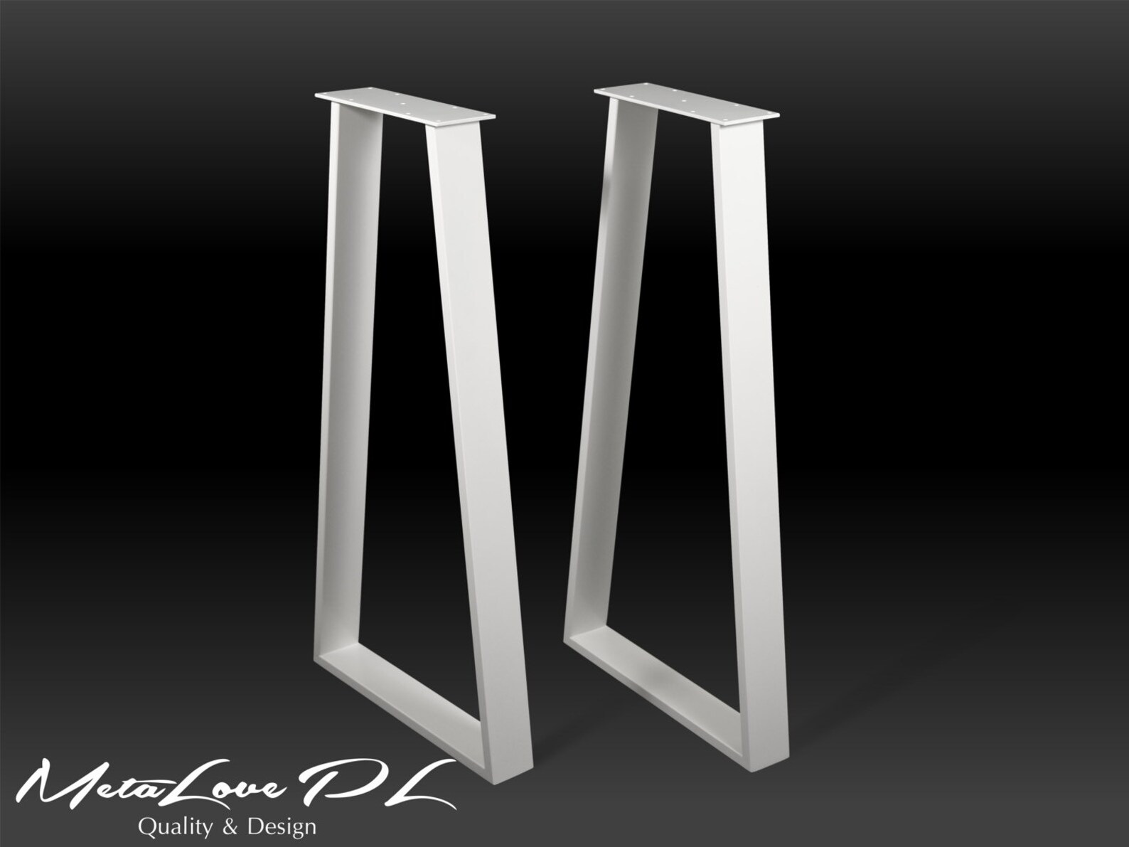 Trapezoid Table Legs Bar Height Table Legs Dining Table - Etsy