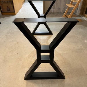 Modern Farmhouse Dining Table Legs, Heavy Duty Legs for Wood Top ...