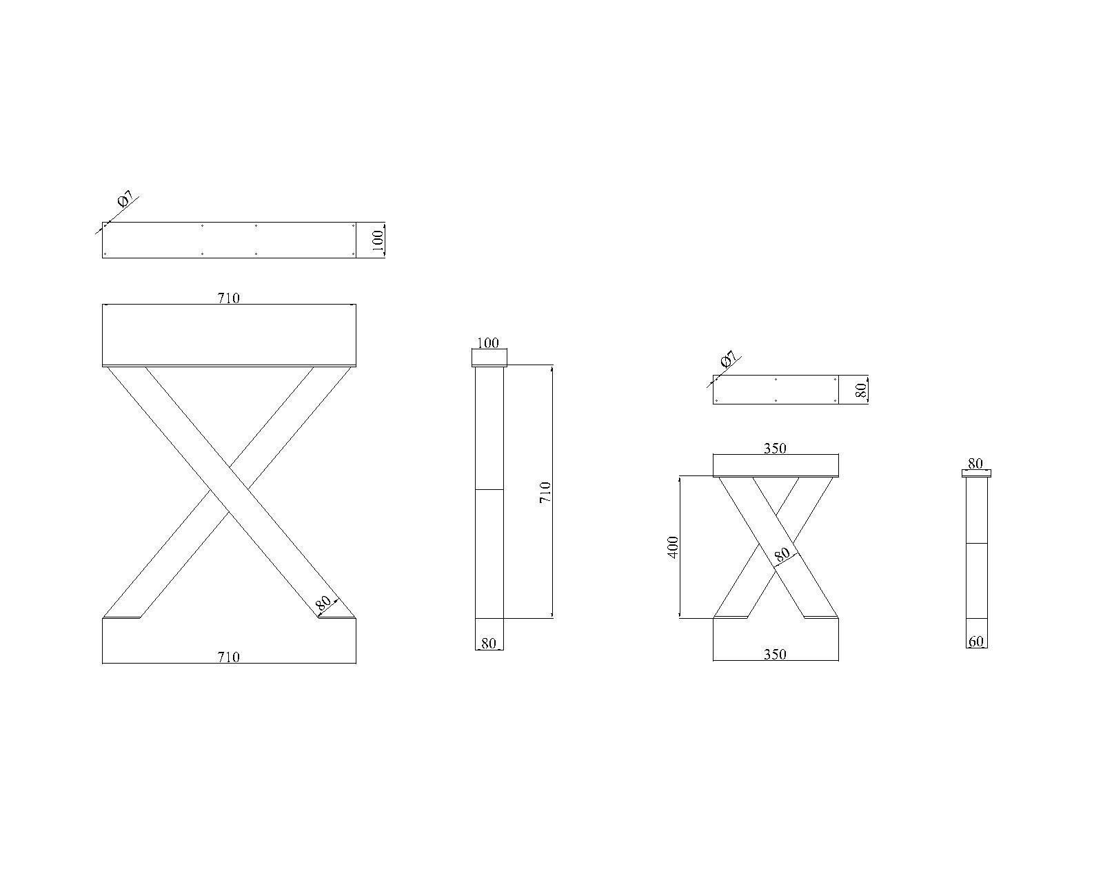 Metal Dining Table Legs. Heavy Duty Modern Desk Legs Heavy - Etsy